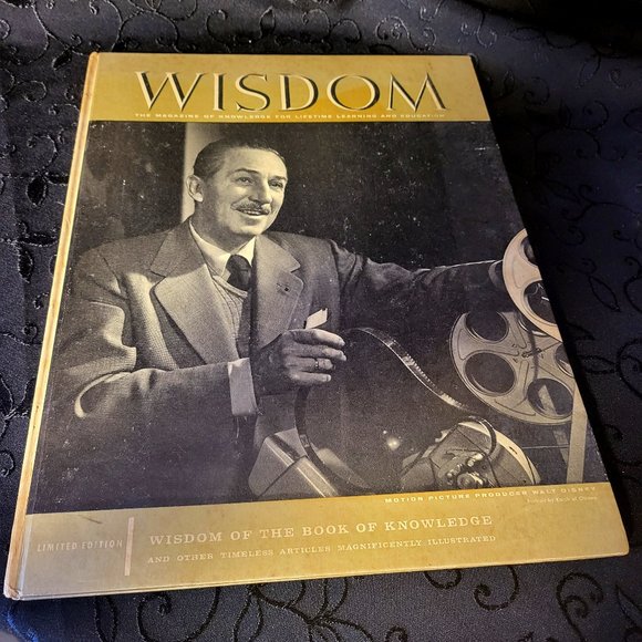 Other | Vintage Wisdom Limited Edition Walt Disney 1959 | Poshmark